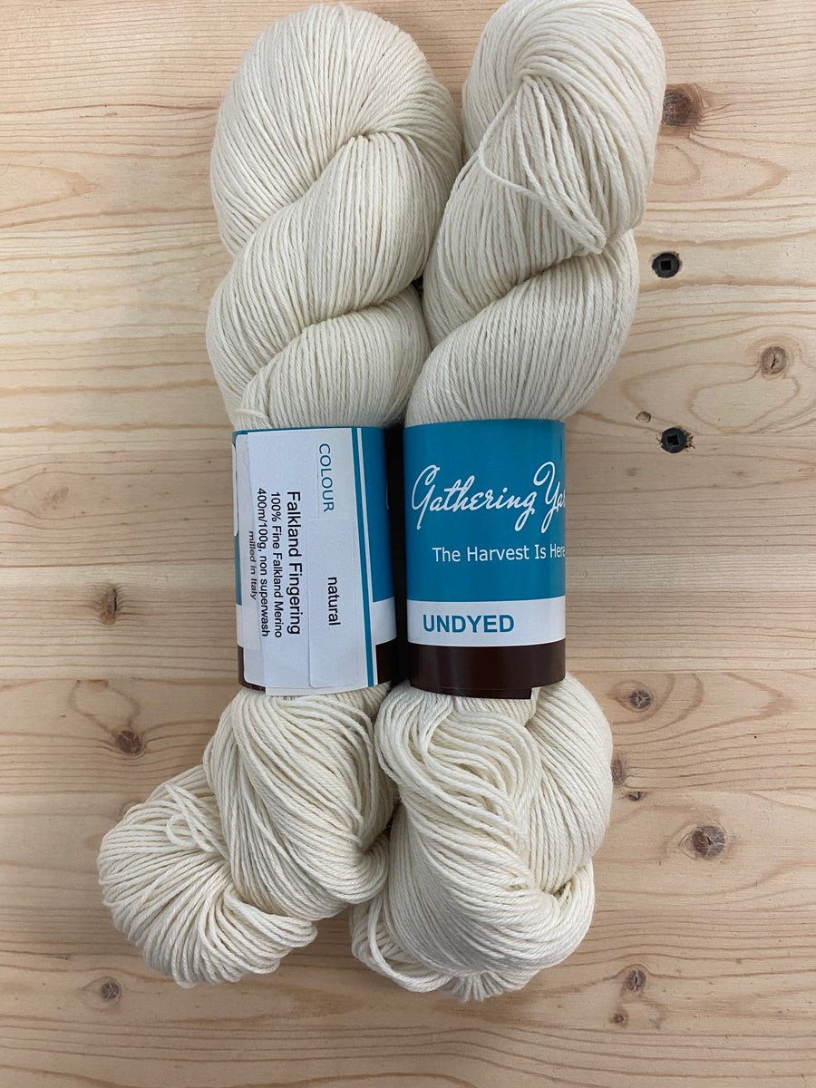 Gathering Yarn - Falkland Fingering – The Fibre Nook