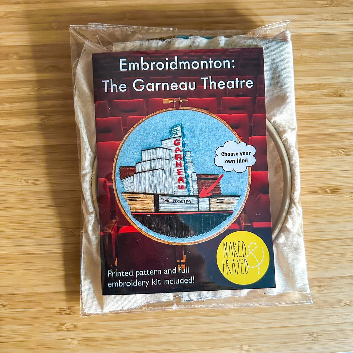Naked & Frayed - Embroidery Kits – The Fibre Nook