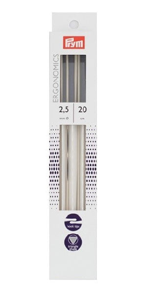 Prym - Ergonomic Double Pointed Pins (DPN) (20cm/8") – The Fibre Nook